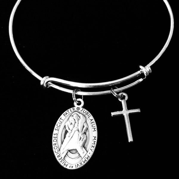 Merciful Like the Father Jubilee of Mercy Pope Francis Expandable Char ...